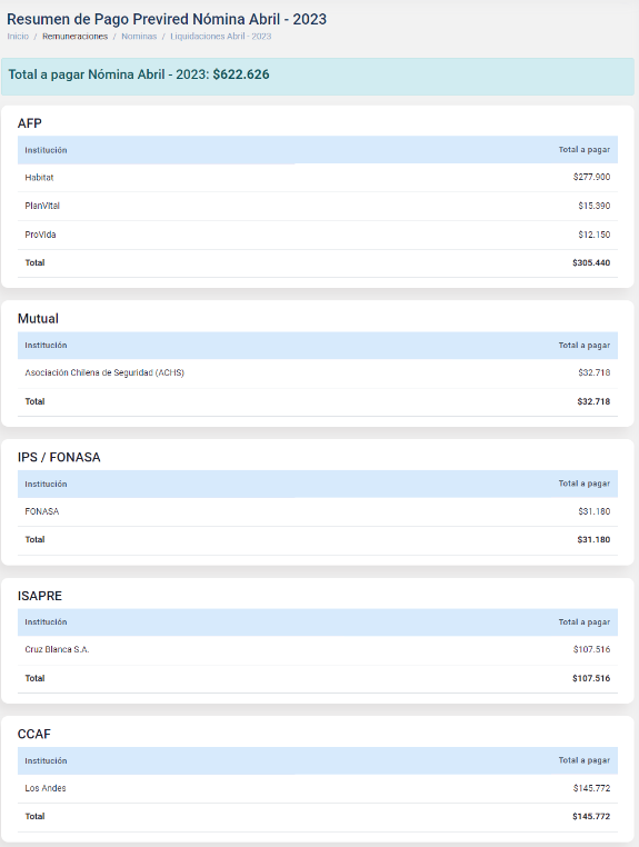 Descargar archivo Previred